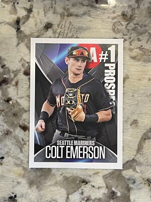 2025 Baseball America Colt Emerson #PR25 #1 Prospect Seattle Mariners ...