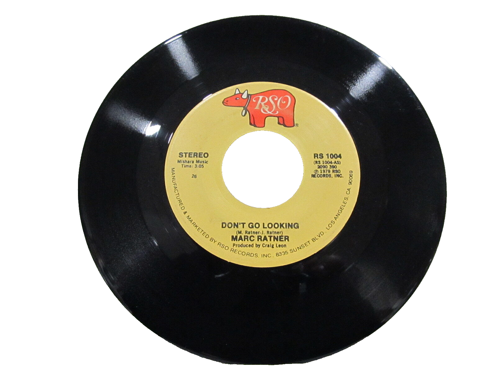 45 RECORD - MARC RATNER - DON'T GO LOOKING | eBay