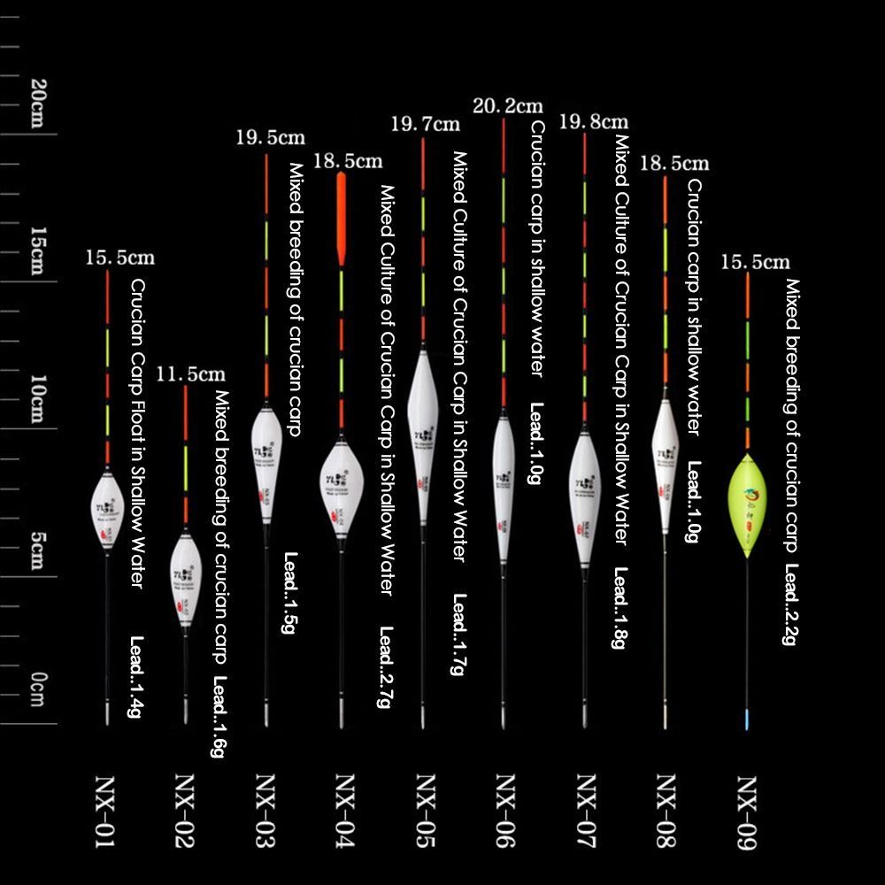 Sensitivity Durable Bobber Float Fishing Floats Plastic Short Crucian ...