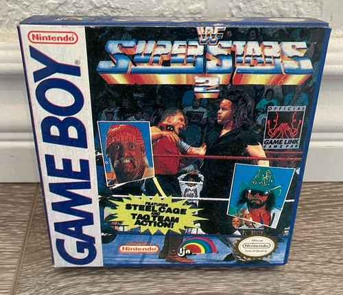 RARE WWF Superstars 2 Game Boy (Nintendo Game Boy, 1992) Authentic ...