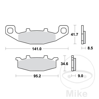36823-compatibile con KAWASAKI ZZR 600 D 100/50/27 CV, 74/37/20 KW 4CIL ...