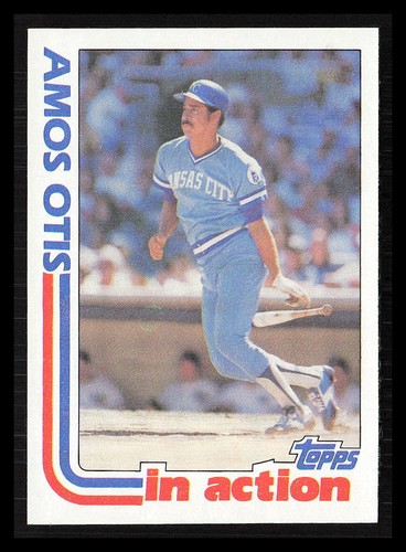 Amos Otis 1982 Topps #726 Kansas City Royals | eBay