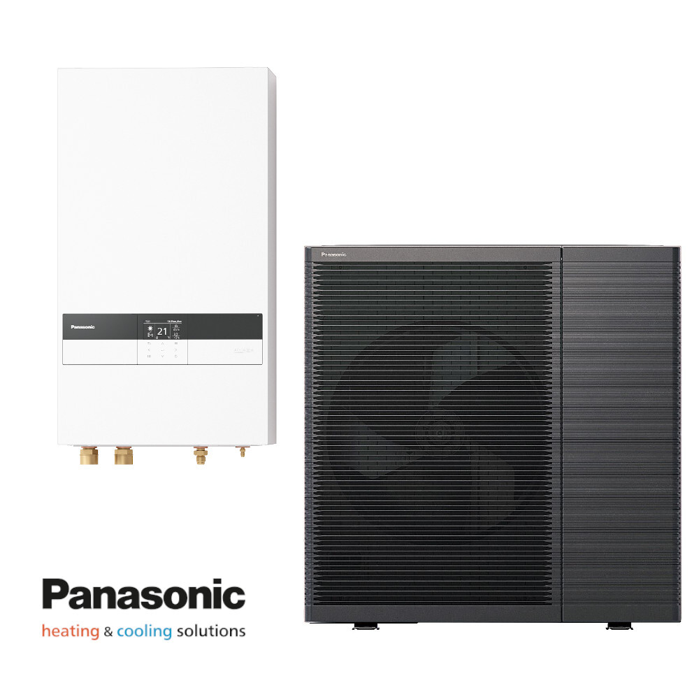 Panasonic Aquarea LT 7 kW 230V, R290 Luftwärmepumpe Monoblock, E ...