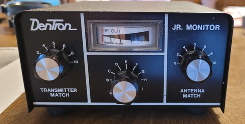DENTRON JR. MONITOR HAM RADIO RF ANTENNA TUNER 1.8 TO 30 MHZ 300 Watts ...