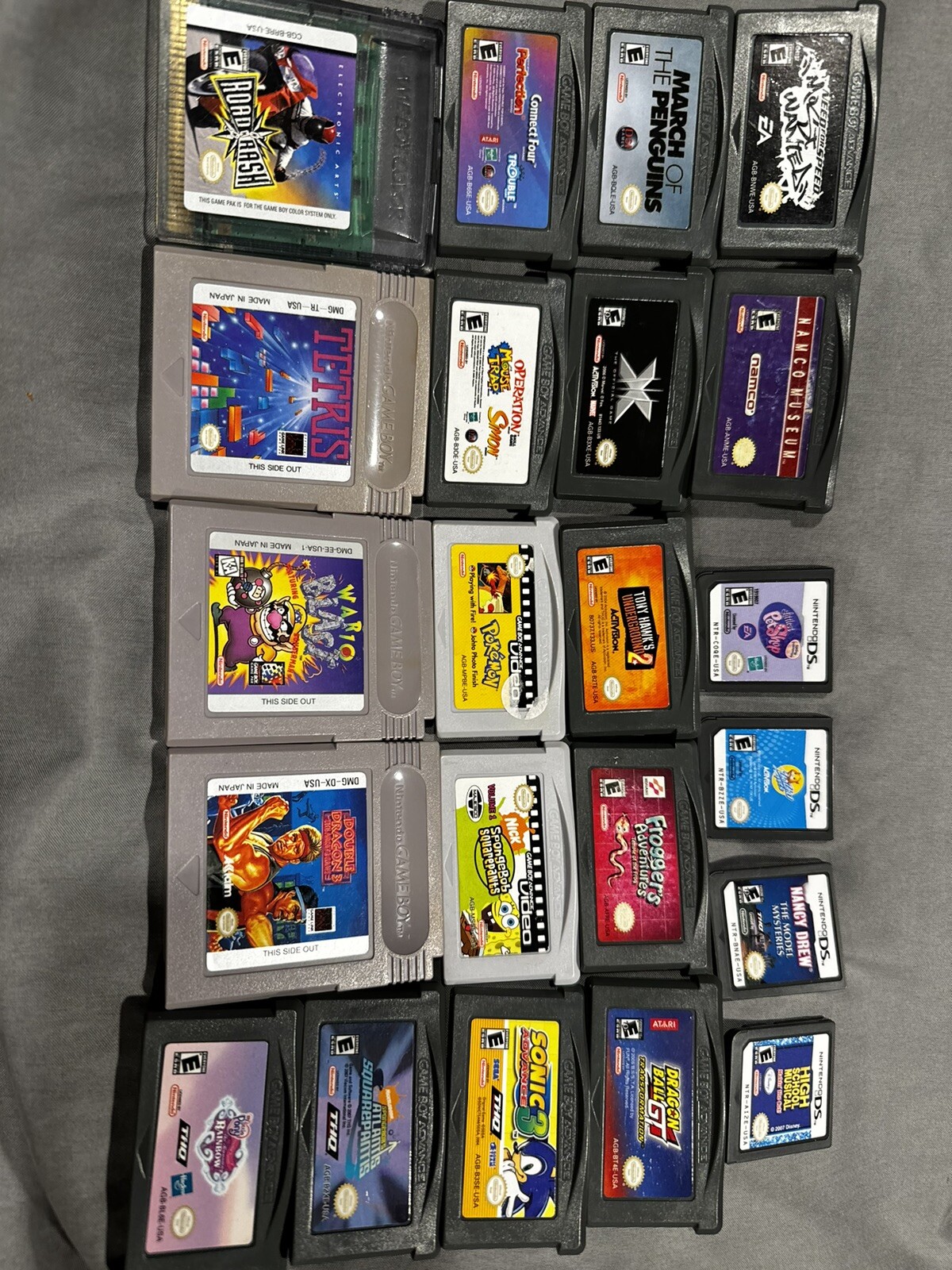 GameBoy Advance-GameBoy Color & Nintendo DS Pre-Owned GBA Game Lot-Pick ...