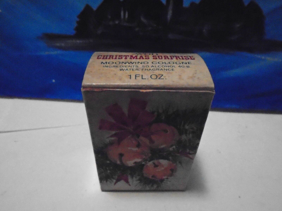 NOS~~VINTAGE MOONWIND COLOGNE, Avon Christmas Surprise Bottle, 1 fl oz ...