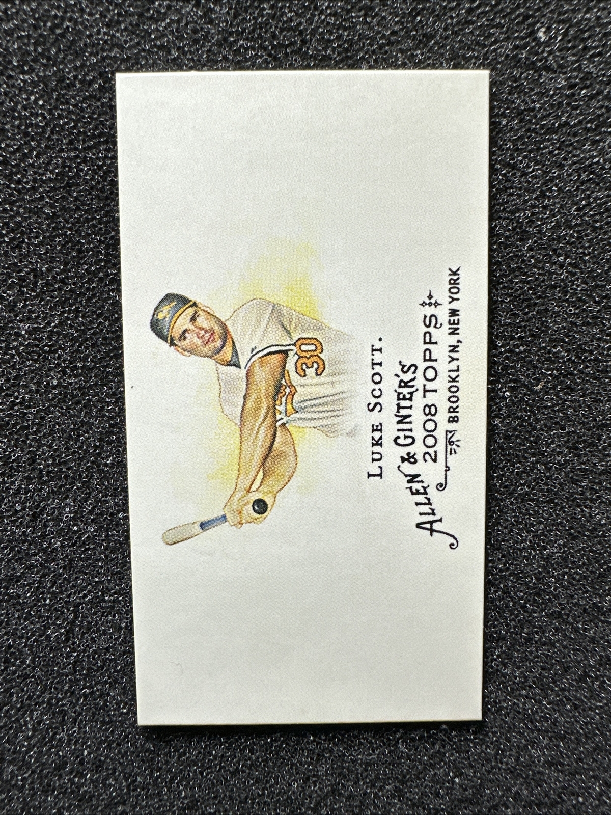 LUKE SCOTT #42 2008 Topps Allen & Ginter's Mini Baltimore Orioles | eBay