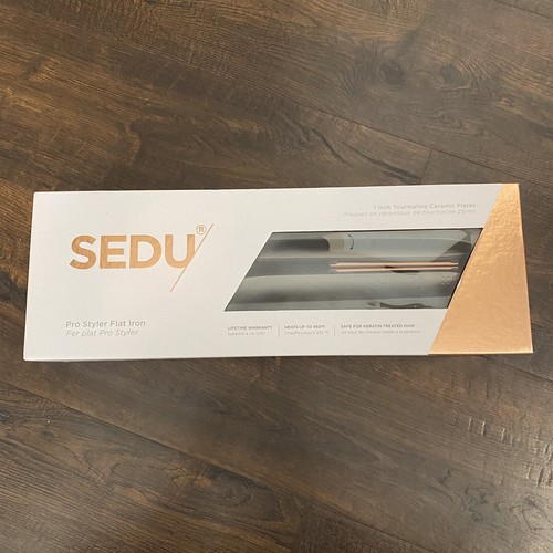 Sedu Pro Styler Tourmaline Ceramic Professional 1" Flat Iron Gray - NIB ...