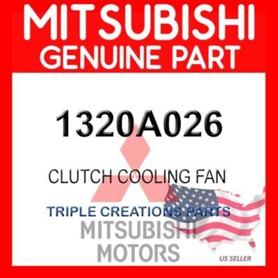 Genuine Mitsubishi 1320A026 Clutch Cooling Fan OEM | eBay