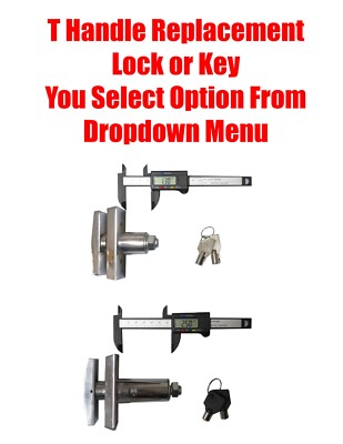 T Handle Replacement Lock for Vending Machines - You Select Options | eBay