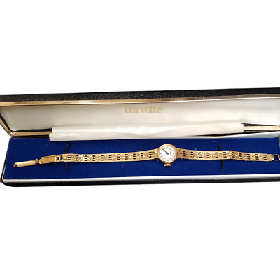 Vintage Corvette Watch Gold | eBay