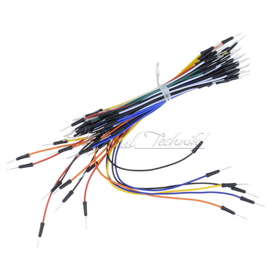 2*65PCS Male to Male Solderless Breadboard Jumper Cable Wires For ...