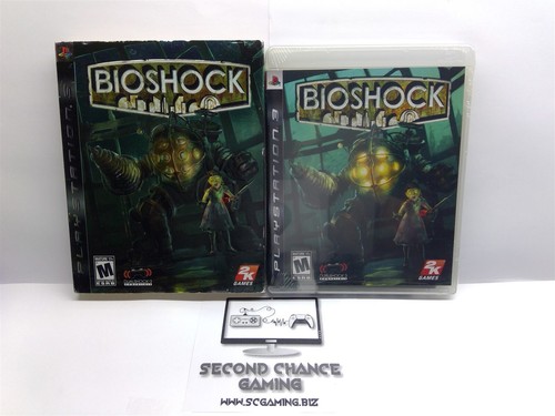 BioShock (Sony PlayStation 3, 2008) New Factory Sealed + Slip Cover ...