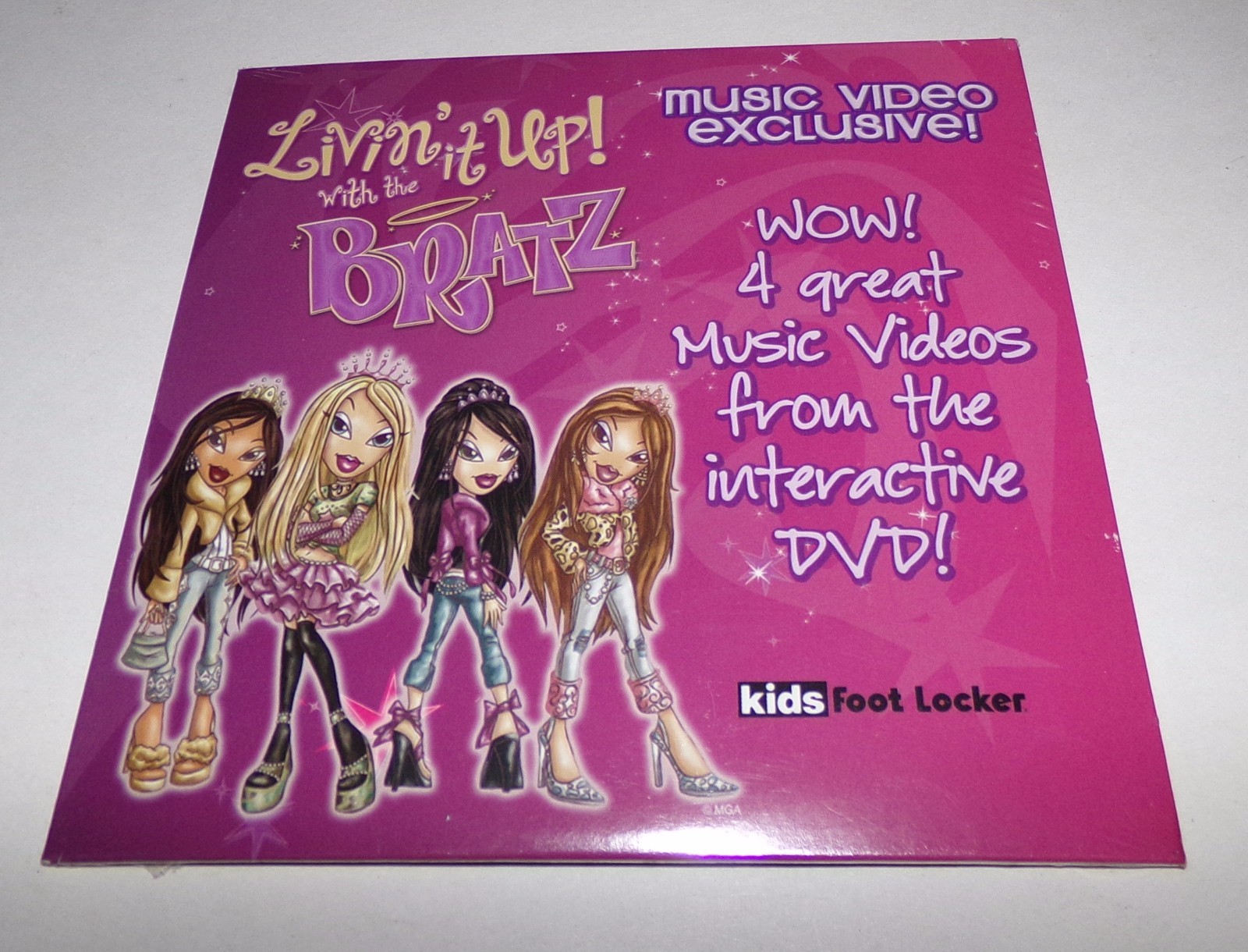 Livin It Up With The Bratz DVD Rare Not For Sale Promo Copy - NEW ...