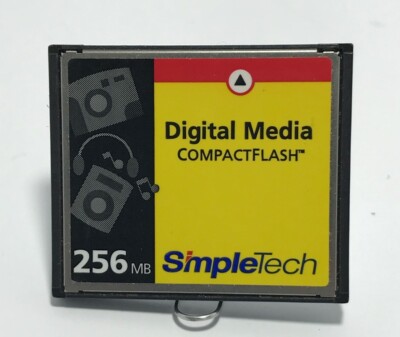 SimpleTech STI-CF/256 256 MB CompactFlash Card 751492225555| eBay