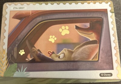 Disney 100 Zootopia Gold Foil Card ZTA-SR07 | eBay