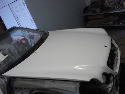 1999 MERCEDES-BENZ CLK 320 Front Hood Panel Assembly White OEM | eBay