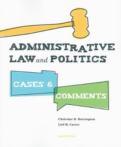 Administrative Law and Politics: Cases and Comments 9780872899346| eBay