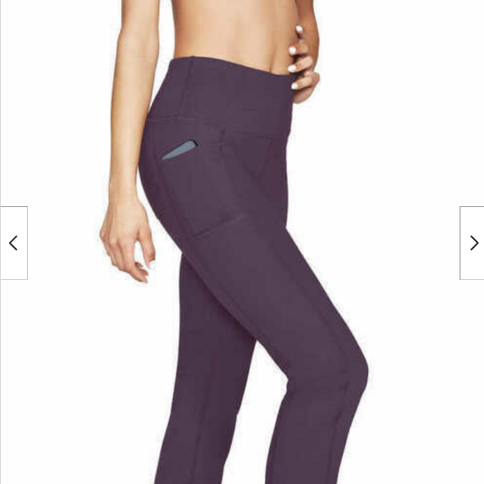 SKECHERS WOMEN GO WALK HIGH WAIST 4 EXT POCKETS PANTS( DARK PURPLE ...