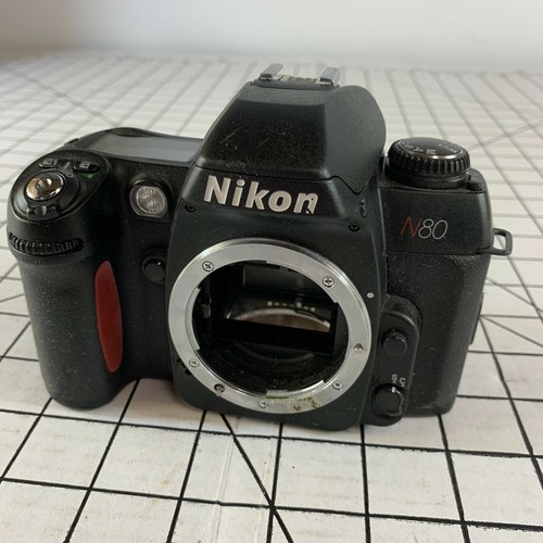 Nikon N80 SLR Film Camera Photography 35mm Body Only Untested | eBay