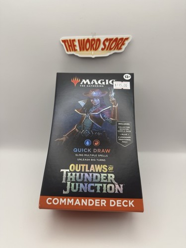 Magic The Gathering Outlaws of Thunder Junction Commander Deck Quick Draw MTG | eBay