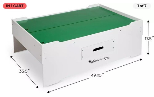 Melissa and Doug Train Activity Multi-use Table | eBay