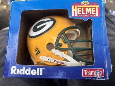 Riddell Vintage Mini Football Helmet NFL Green Bay Packers Micro NEW in ...