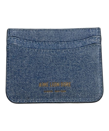 Aime Leon Dore Denim Leather Card Holder J5A52 | eBay