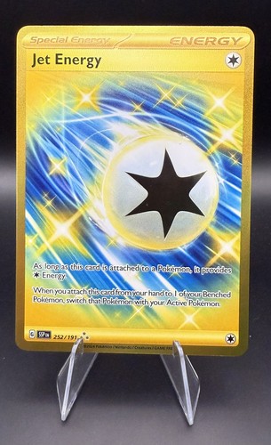 JET ENERGY 2024 POKEMON SURGING SPARKS HYPER RARE 252/191 Q4517 | eBay