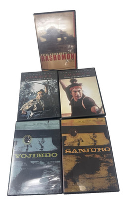 Lot Of 5 Criterion Collection DVD Akira Kurosawa and other | eBay