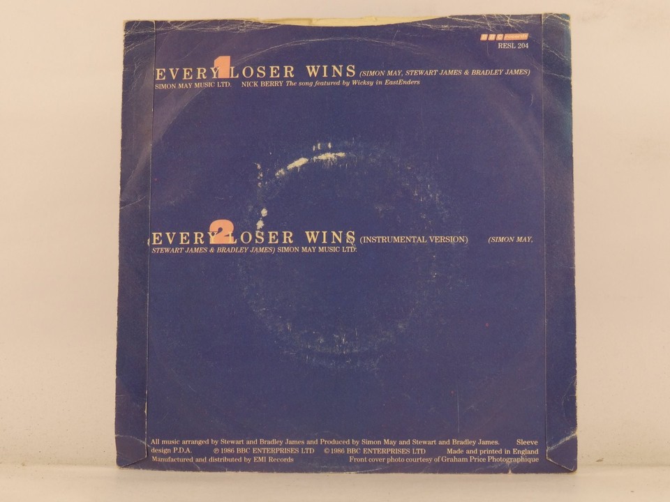 BERRY,NICK EVERY LOSER WINS (2) (137) 7" BBC | eBay UK