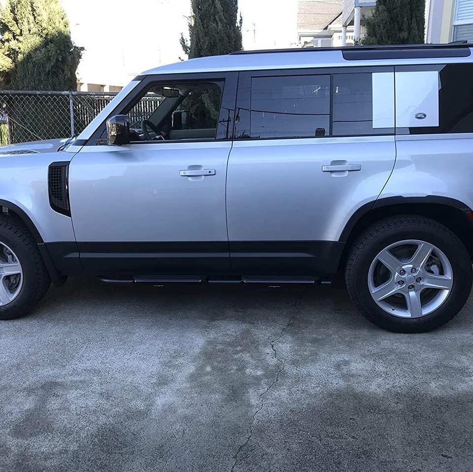Running Boards For Land Rover Defender 110 130 4-Door 2020-2025 Side ...