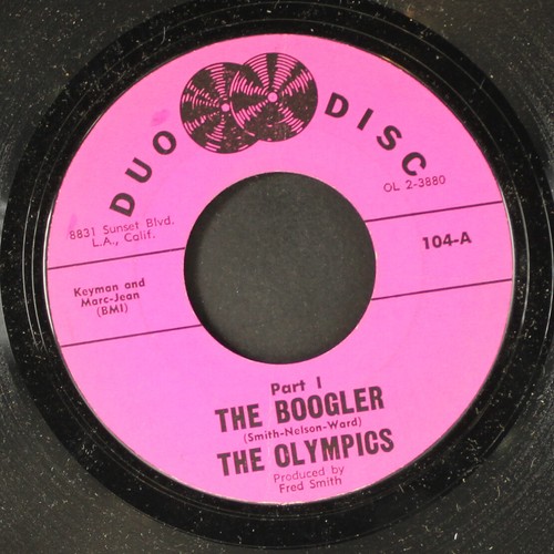 Jeux Olympiques: The Boogler / Partie 2 Duo Disque 7 " Simple 45 RPM | eBay