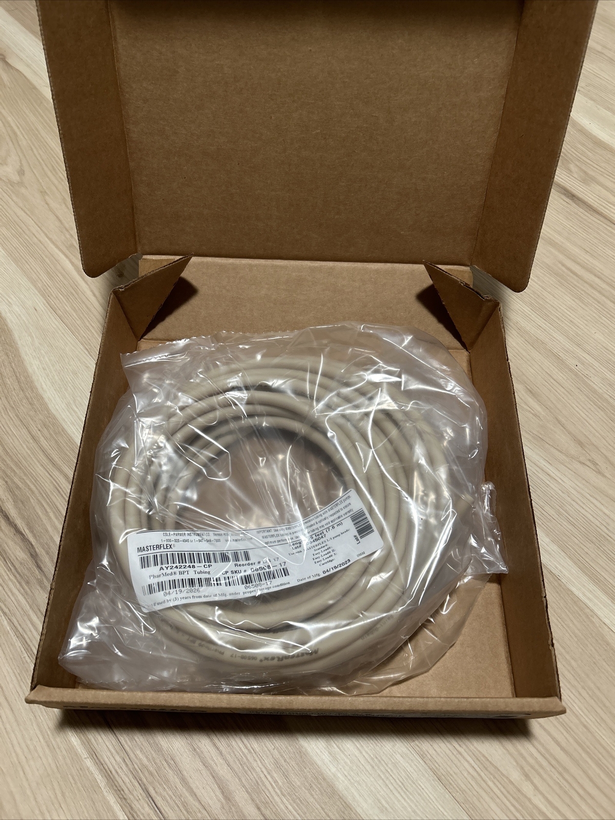 Masterflex 06508-17 L/S High-Performance Pump Tubing PharMed BPT L/S 17 ...