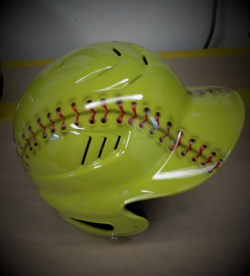 Custom batting helmets, personalized batting helmets, softball helmets ...