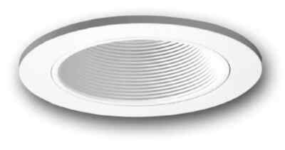 ERT-708 ALL PRO EATON COOPER LIGHTING 6 INCH OPEN BAFFLE TRIM WHITE | eBay