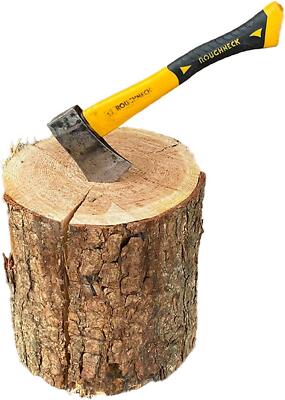 Large Firewood Chopping Block Heavy Duty Cutting Log Kindling Splitting ...