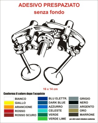 Adesivo Sticker DUCATI DESMO Desmodromico logo superbike 916 MONSTER ...