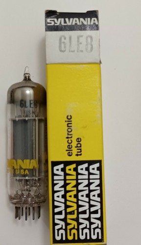 6LE8 NOS vacuum tube Sylvania twin pentode | eBay