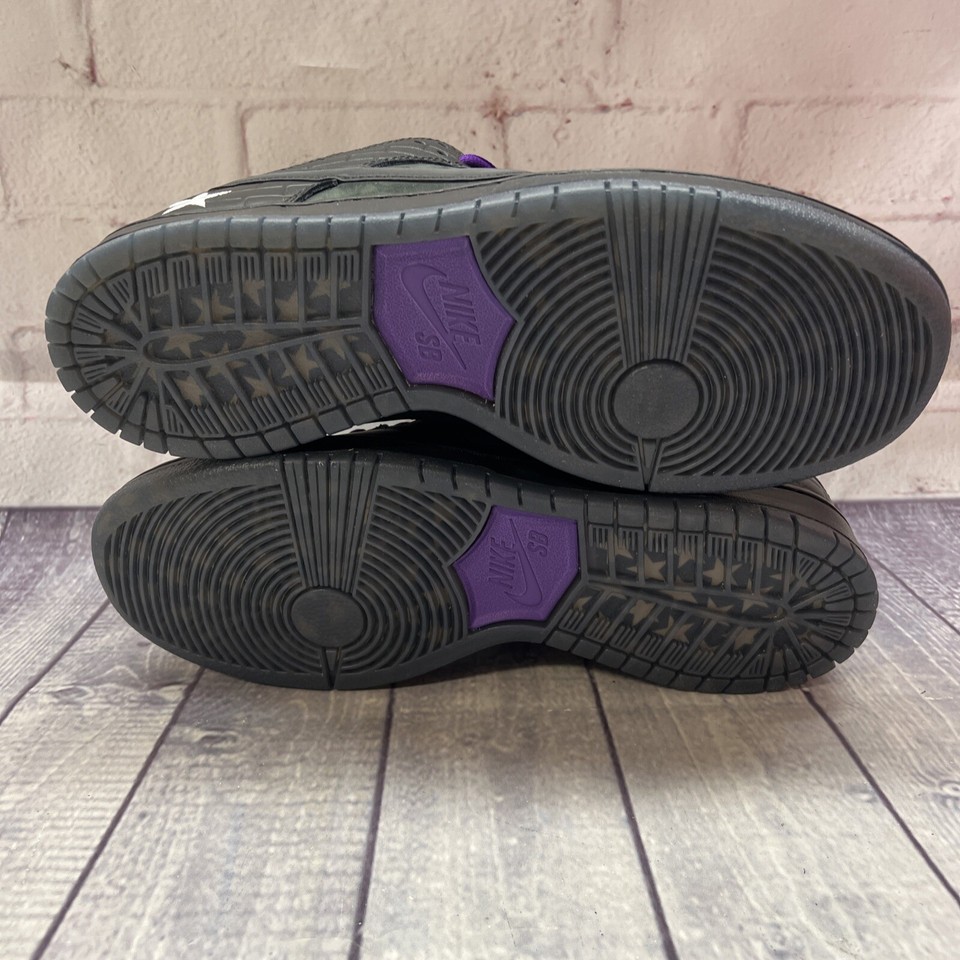 Nike SB Dunk Familia Low First Avenue Prince Black Purple Shoes Men’s ...