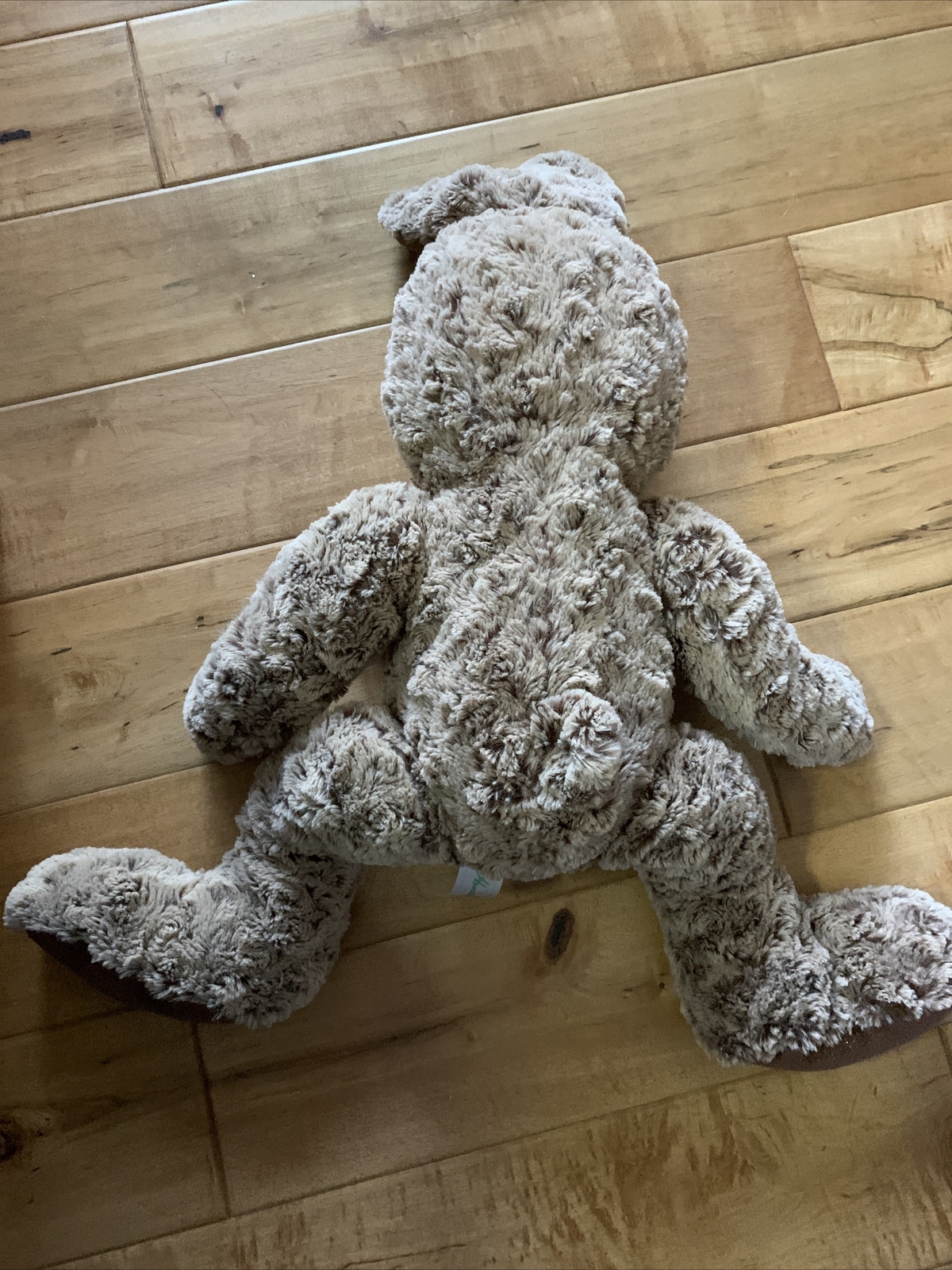 Homerbest Bunny Rabbit Plush Brown Polka Dot Shaggy Stuffed Animal Soft ...