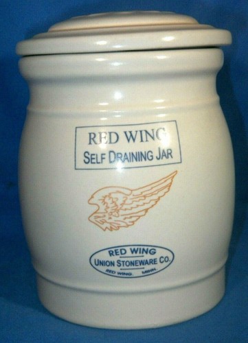 2005 RED WING COLLECTORS SOCIETY SELF DRAINING JAR WITH LID with RWCS ...
