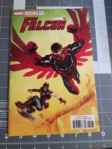 FALCON #1 CASSARA VARIANT COVER MARVEL COMICS (2017) LEGACY SAM WILSON ...
