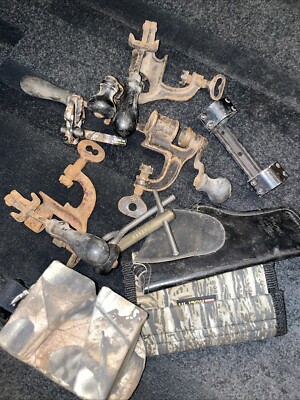 3-Vtg Antique 1890s Shotgun Shell Reloading Equipment Roll Crimp Plus ...