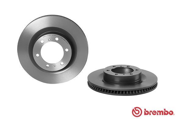 Brake Disc Front CPO Fits Toyota Land Cruiser Prado 2009- 4351260190 ...