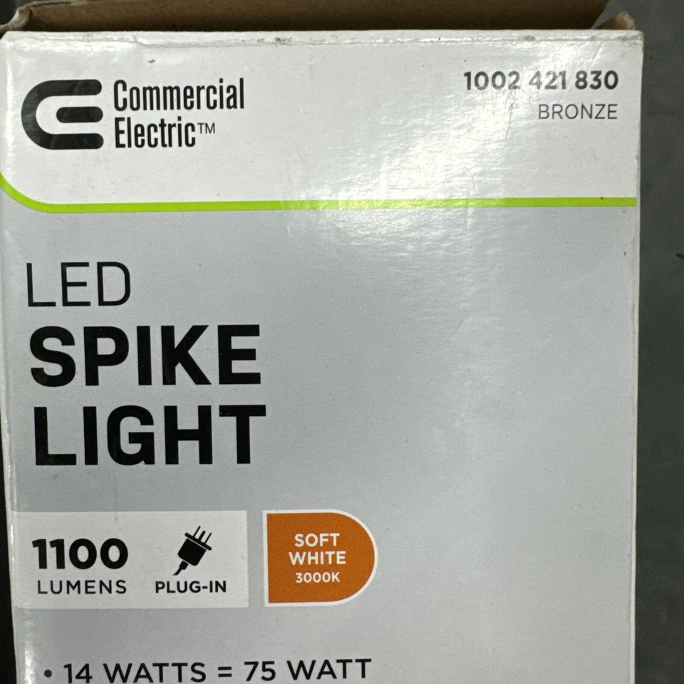 CE Bronze Line Voltage LED Spike Light with Adjustable lamp NEW | eBay