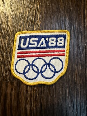 🥇Olympics Patch Embroidered USA 1988 New Team USA ‘88 | eBay