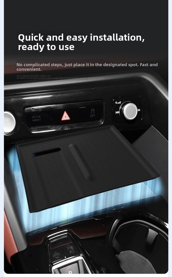 Chargeur sans fil fin design léger imperméable et résistant aux taches ...