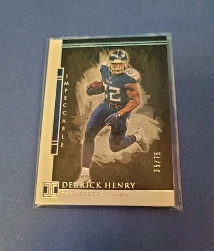 Derrick Henry 2020 Panini Impeccable (35/75) Card #97 | eBay
