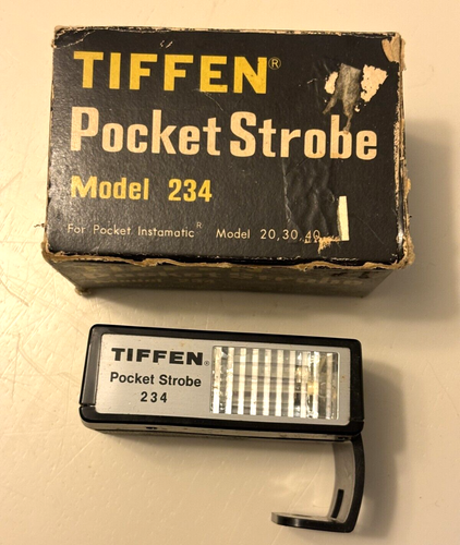 TIFFEN POCKET STROBE Model #234 SHOE MOUNT FLASH UNIT in Orig. Box | eBay